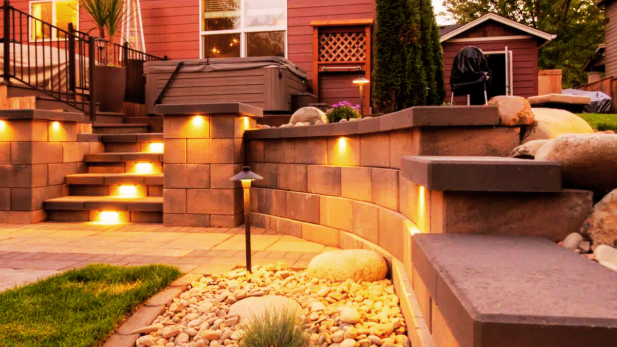 Enhancing Your Landscape with Hardscape Elements – Kings Outdoor Lighting