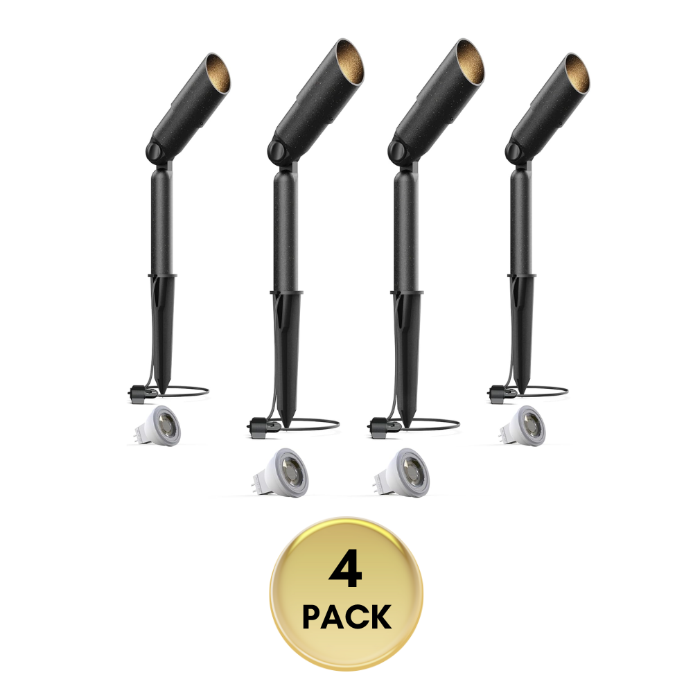 SPAA02 Tall Aluminum Adjustable Shroud Spotlight LED MR11 3W 3000K 12V ...