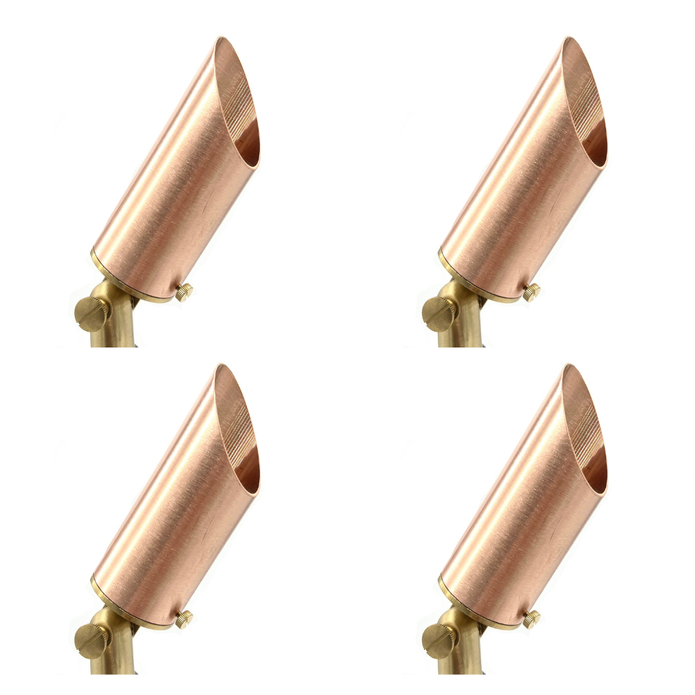 SPBP01 Cuprum Copper Spotlight 4x/8x/12x 12V MR16 4W 2700K Dimmable Pa ...
