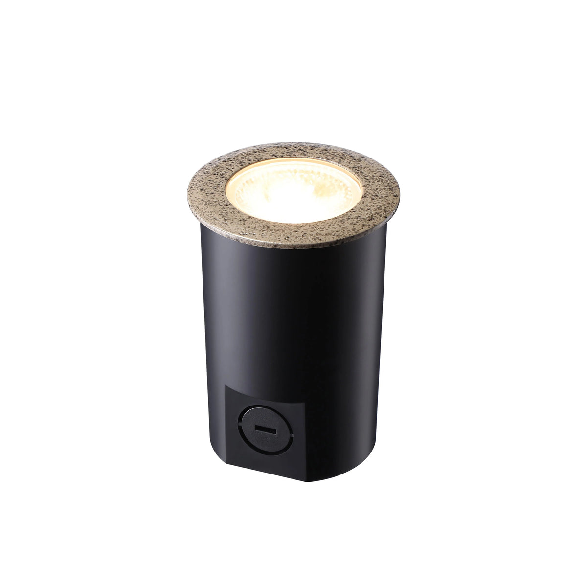 UNAL03 Essential Pebble Gray Aluminum Round Surface Mount Up Lighting