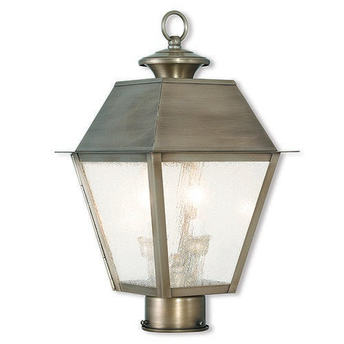 Mansfield Candelabra Base Light Bulb Socket Medium Outdoor Post Top La