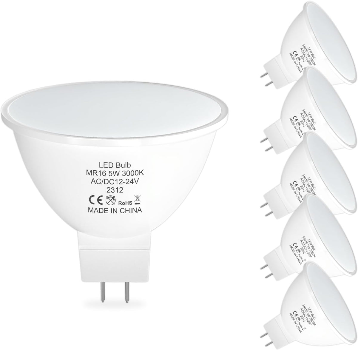 MR16 7W LED Dimmable Light Bulbs CE & RoHS Certified