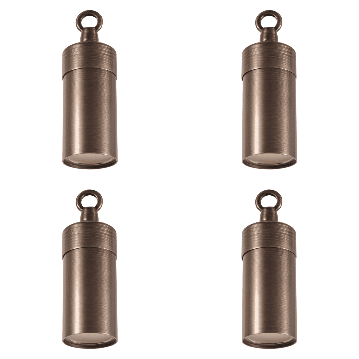 HLB01 12V LED Brass Cylinder Pendant Outdoor Spotlight
