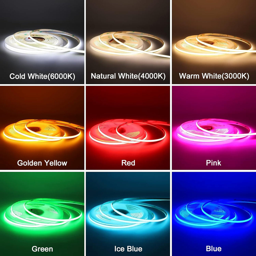 SLD03 Dotless 5mm Super Slim Edgeless Single Color Linear LED Strip Li ...