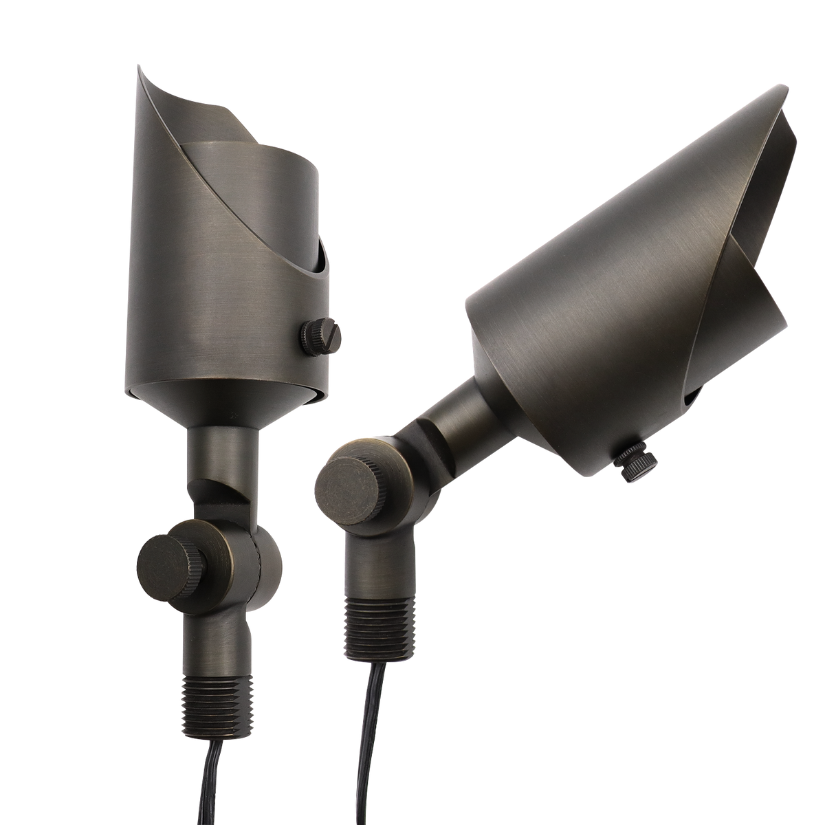 Low Voltage Brass Adjustable Directional Spot Light Outdoor Landscape ...