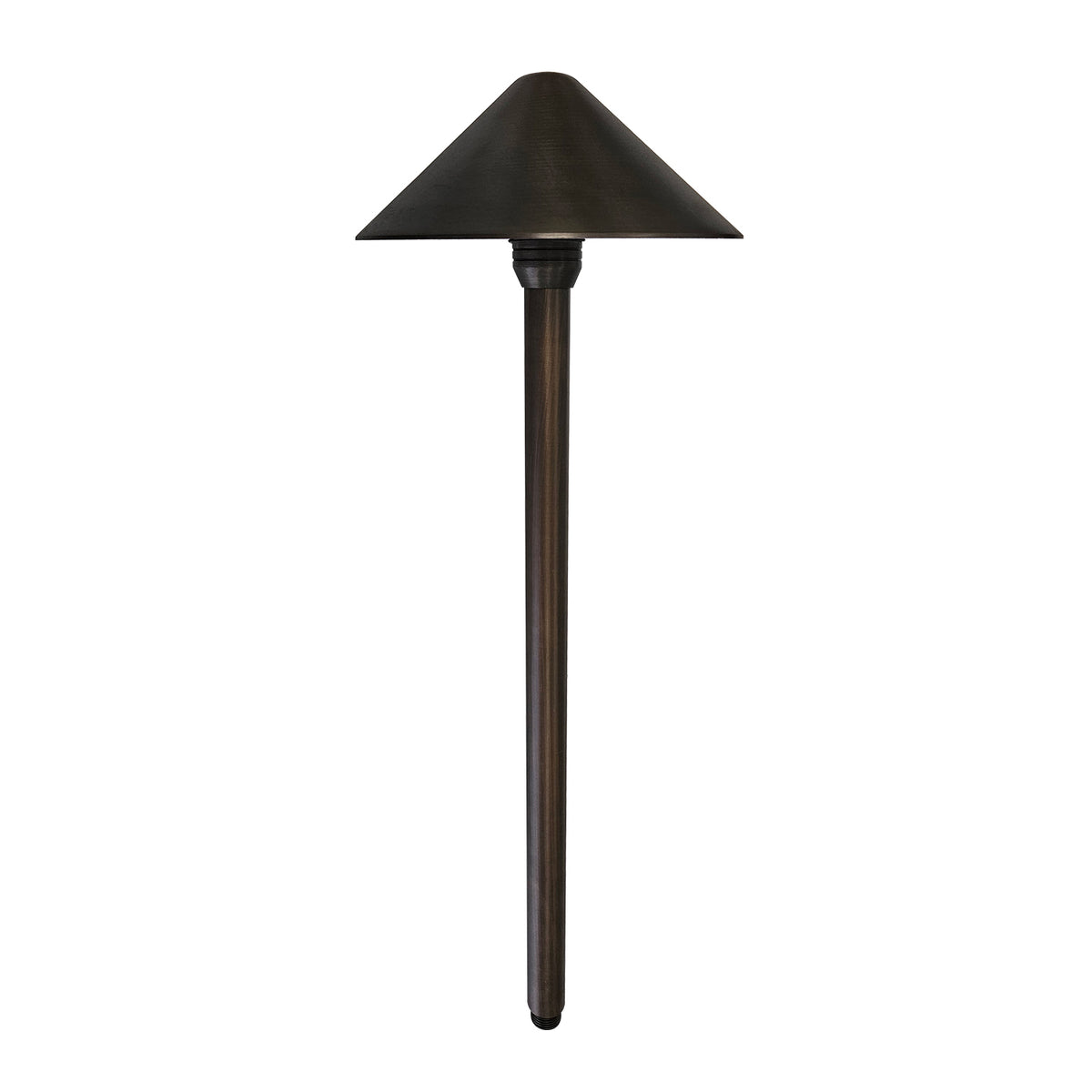 G4 Solid Brass Mushroom Hat Path Light Finish Low Voltage Landscape ...