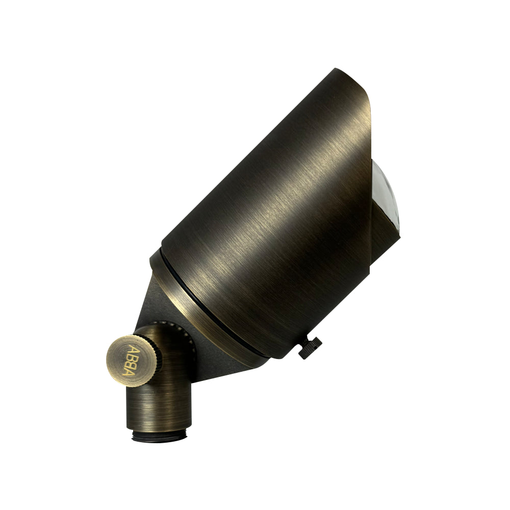 SPB05 Adjustable Low Voltage LED Outdoor Brass Spotlight – Kings ...