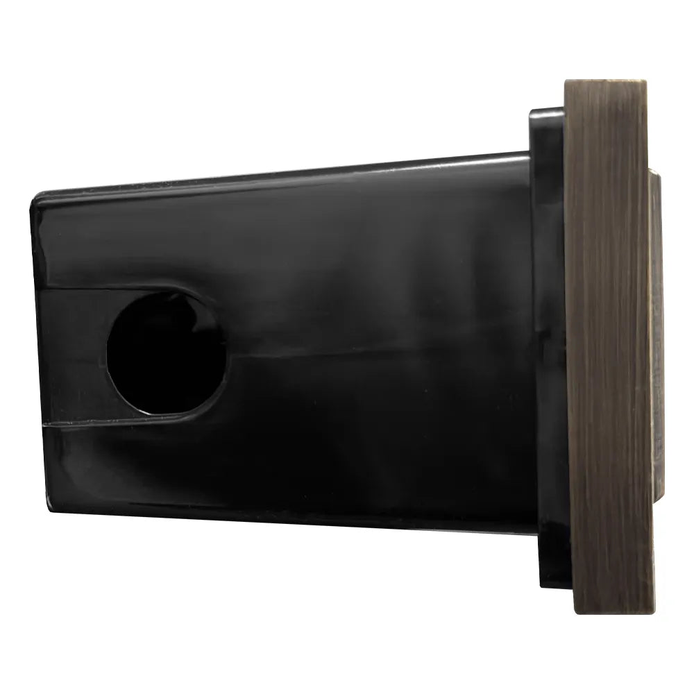 STB03 Louver Brick Waterproof Outdoor Brass Step Light