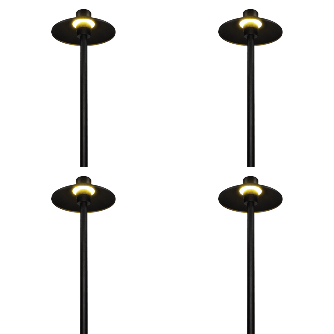 CDPA50 3W 12V Smooth Hat LED Low Voltage Path Light