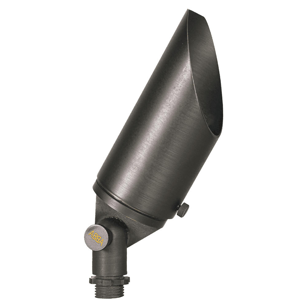SPB04 Adjustable Low Voltage LED Outdoor Brass Spotlight – Kings ...