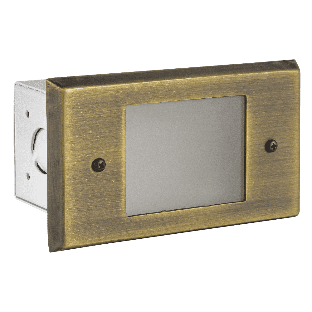 STB11 1.5W LED Indoor Outdoor Brass Step Light – Kings Outdoor Lighting