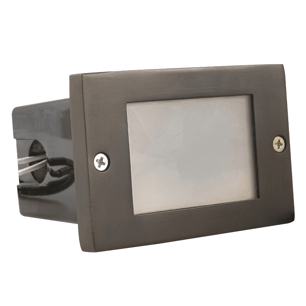 STB15 Waterproof Brass Outdoor Edge Step Light – Kings Outdoor Lighting